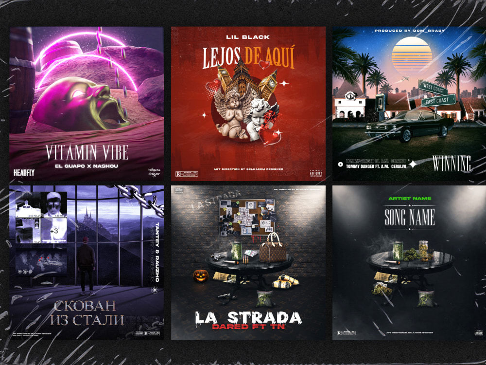 A amazing album cover art or cd cover unique artwork | Upwork