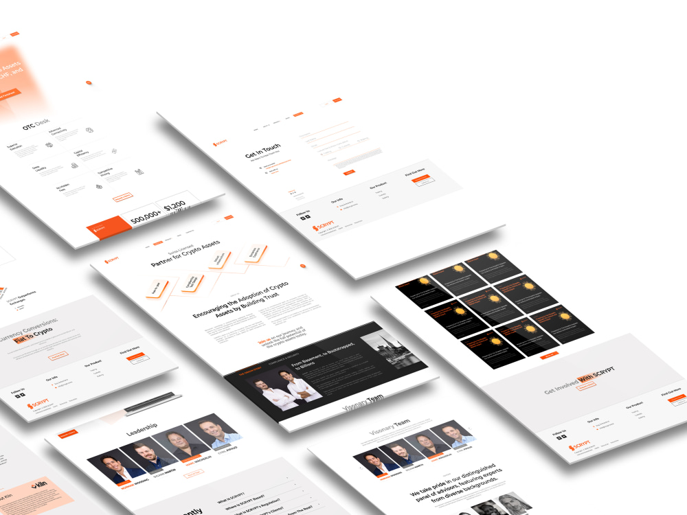 Creative and professional landing page, website design | Upwork