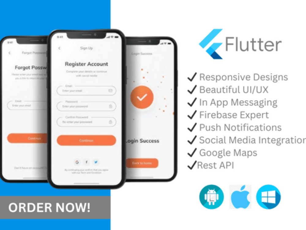 A custom Android and IOS mobile app in flutter and firebase | Upwork