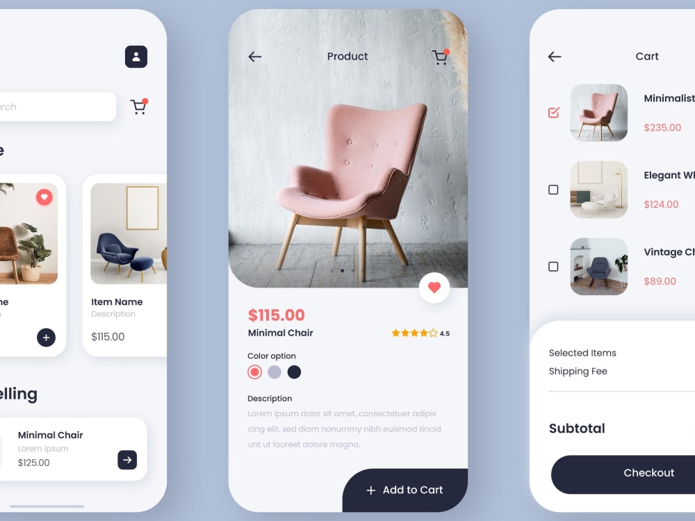 An Unique Design for your Mobile app | Upwork
