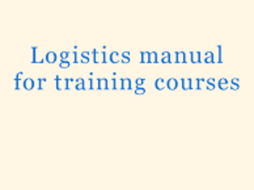 Logistics Manual and Handbook for Organizations | Upwork