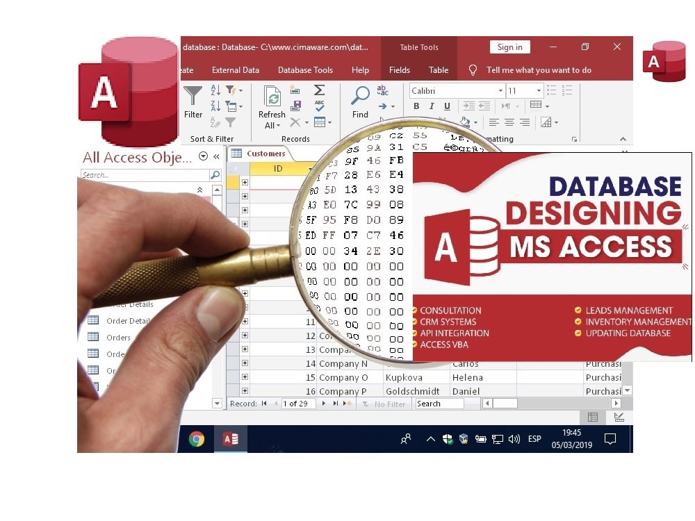 Custom MS Access VBA CRM | Robust Contact & Task Management | Upwork
