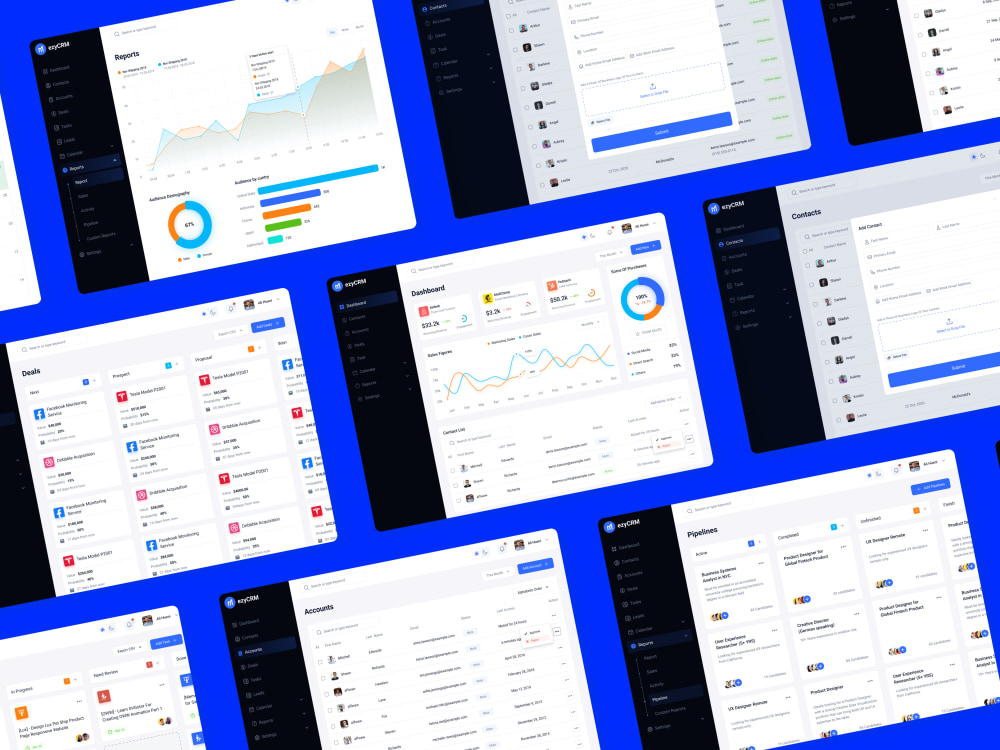 A web app, sass, and admin dashboard UI web design in Figma | Upwork