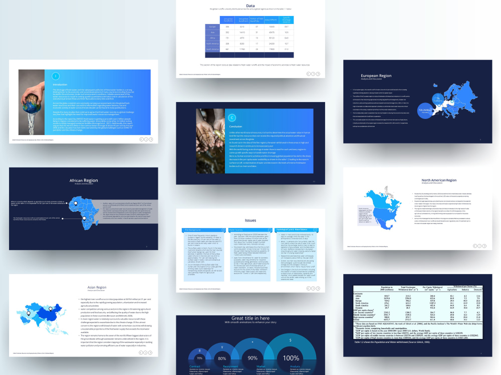 A visually appealing presentation for your business. | Upwork