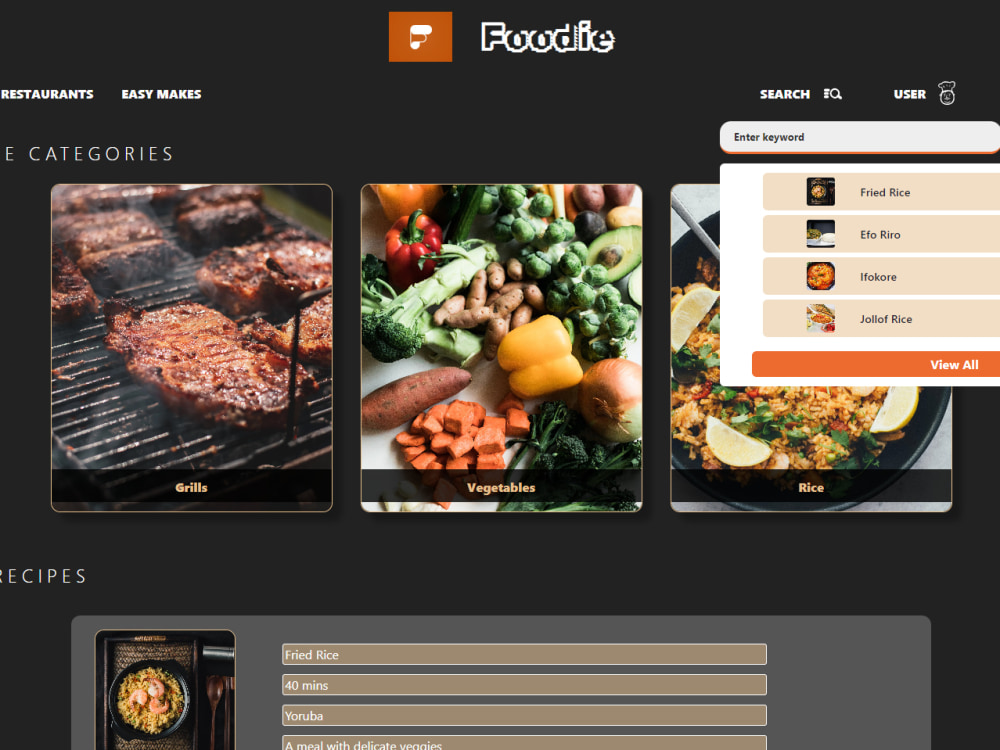 Full-stack Web Application with API and Client-side properly developed | Upwork