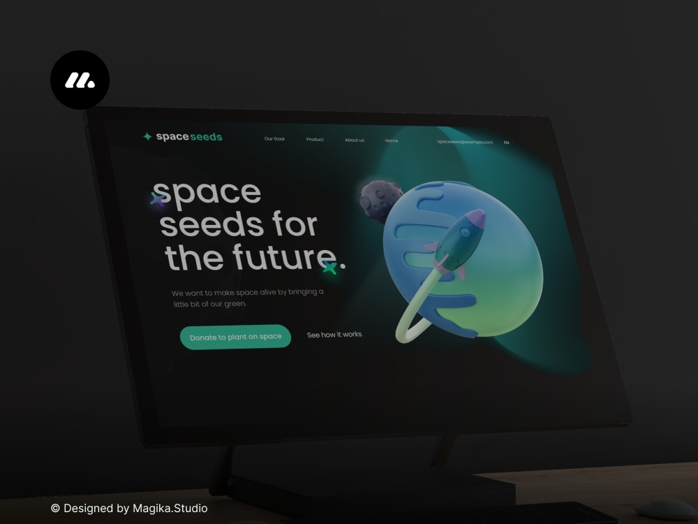 A stunning website design | Upwork