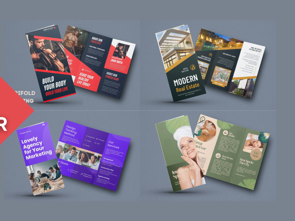 A flyer design, brochure, postcard, trifold, bifold, poster | Upwork