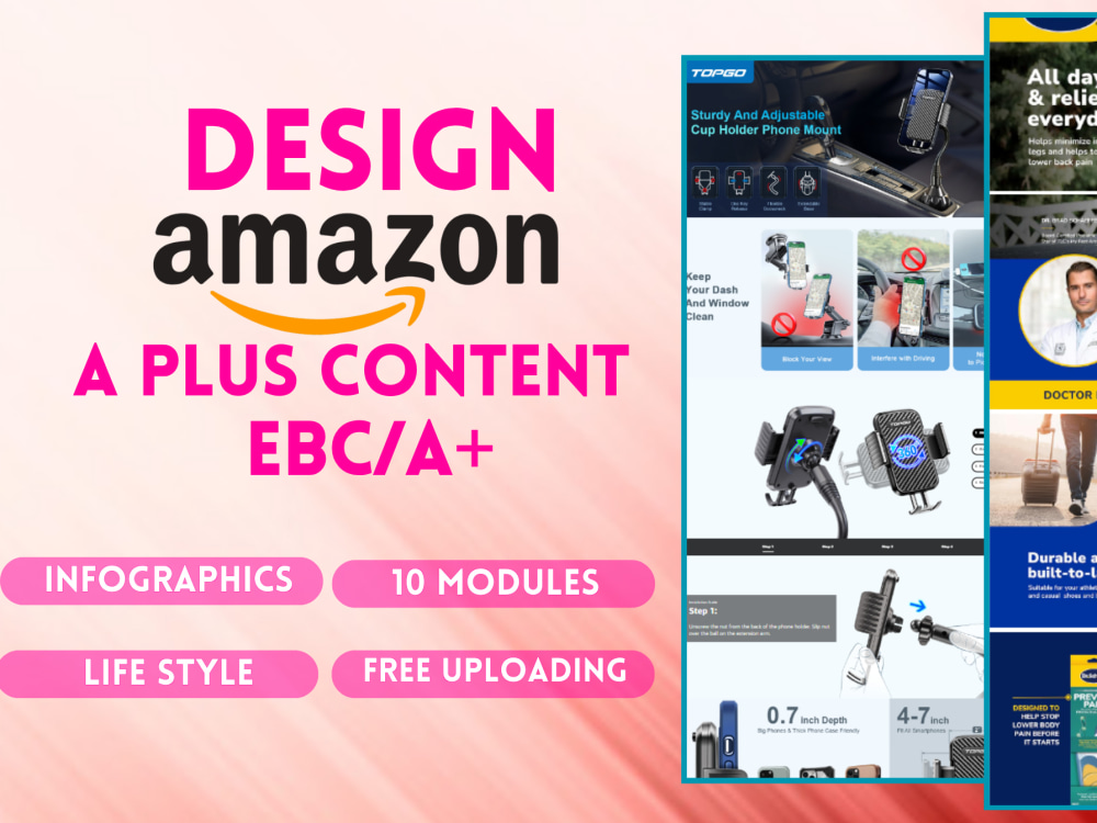 Amazon a plus content or a plus content Amazon | Amazon a plus | Upwork