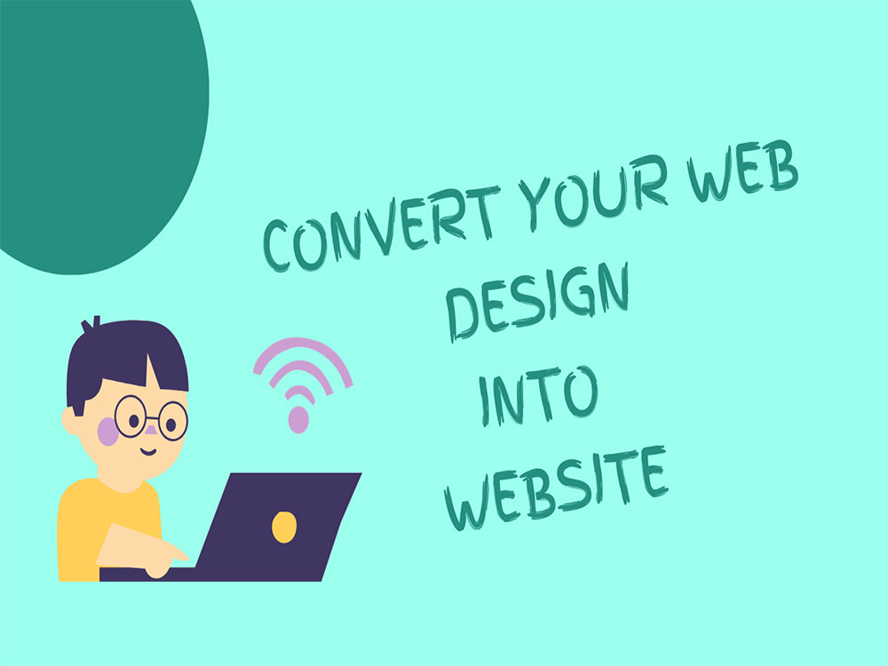 Figma Web Design Into A Webpage Using Html Css And Js Upwork 5190
