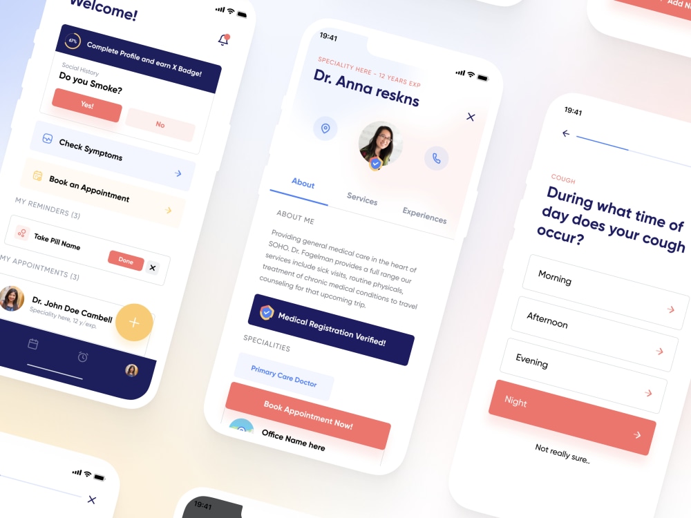 A creative and outstanding UI/UX design for your mobile app | Upwork