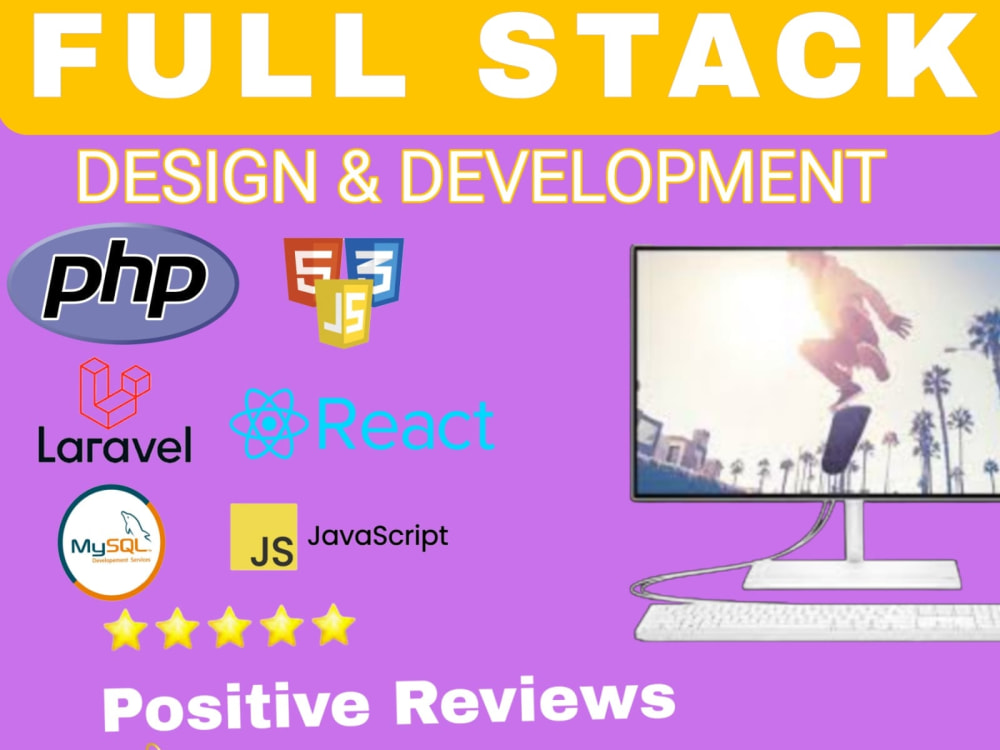 Full Stack Web Developer Php Laravel React Js Mysql Html Css Upwork