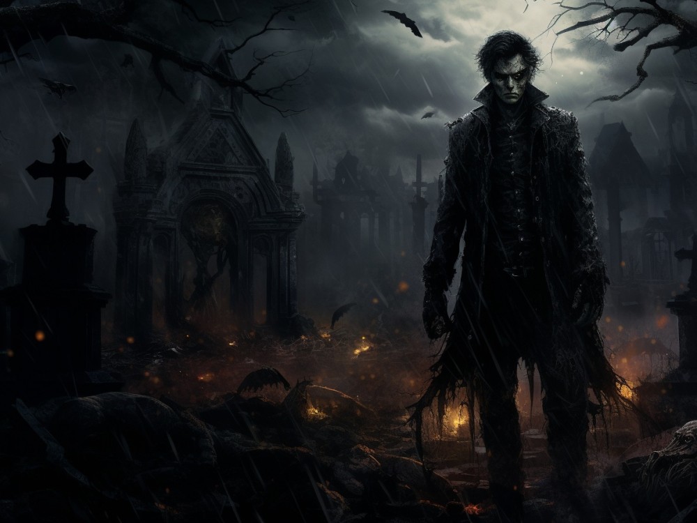 A fantasy horror character art, ghost character | Upwork