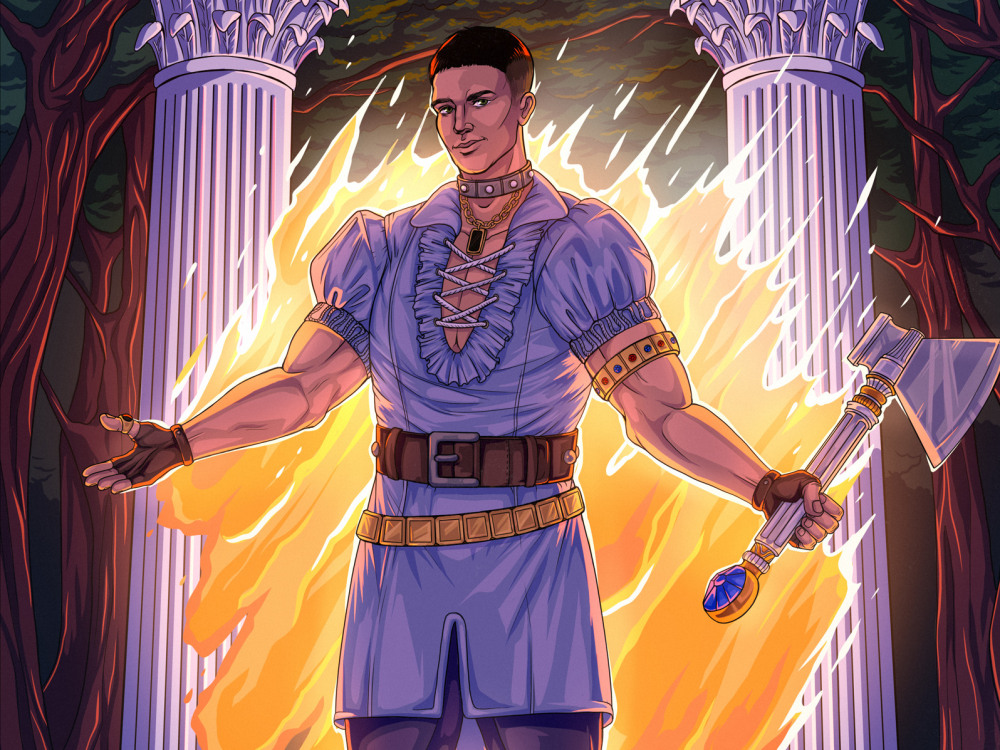 A full-body semi-realistic Illustration of your character | Upwork