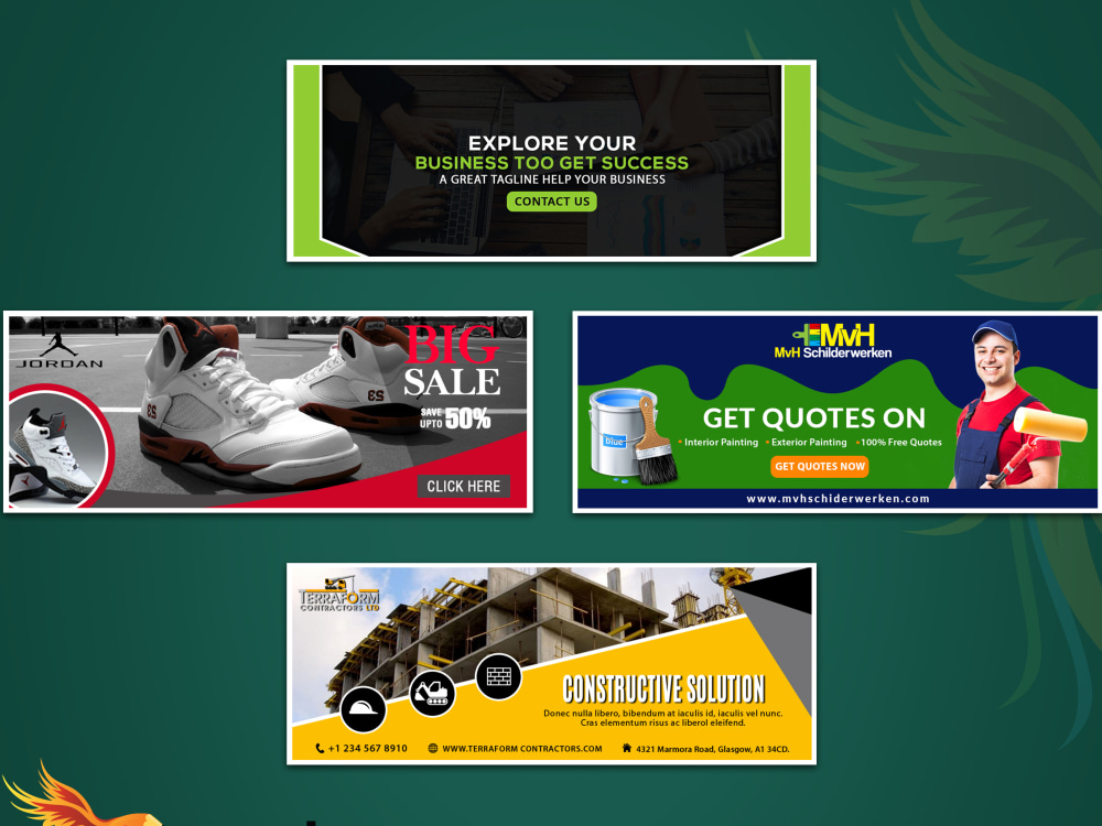 A banner design to make your business stand out | Upwork