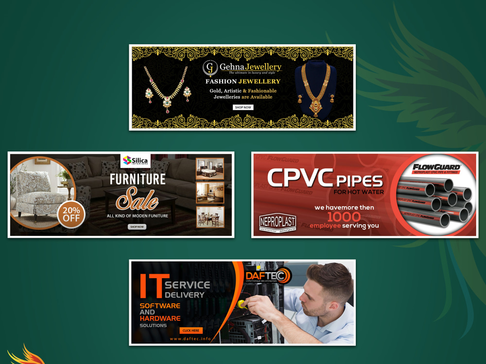 A banner design to make your business stand out | Upwork