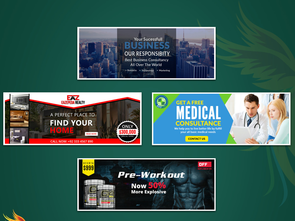 A banner design to make your business stand out | Upwork