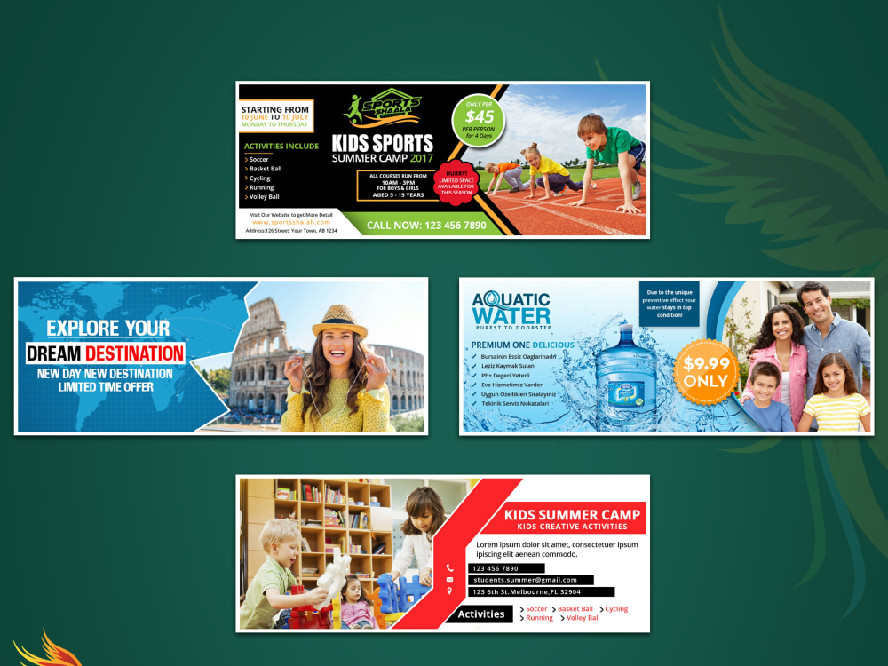 A banner design to make your business stand out | Upwork