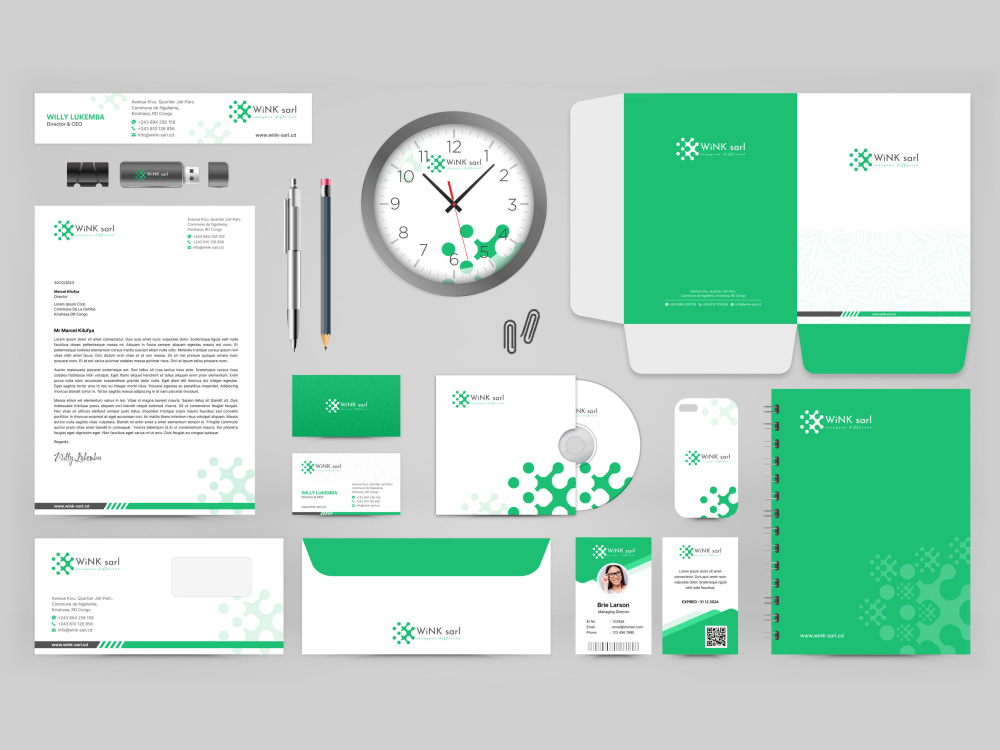 Stationery Pack Design, Branding, Business Card, Letterhead Design | Upwork
