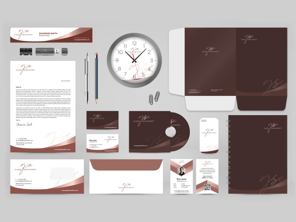 Stationery Pack Design, Branding, Business Card, Letterhead Design | Upwork