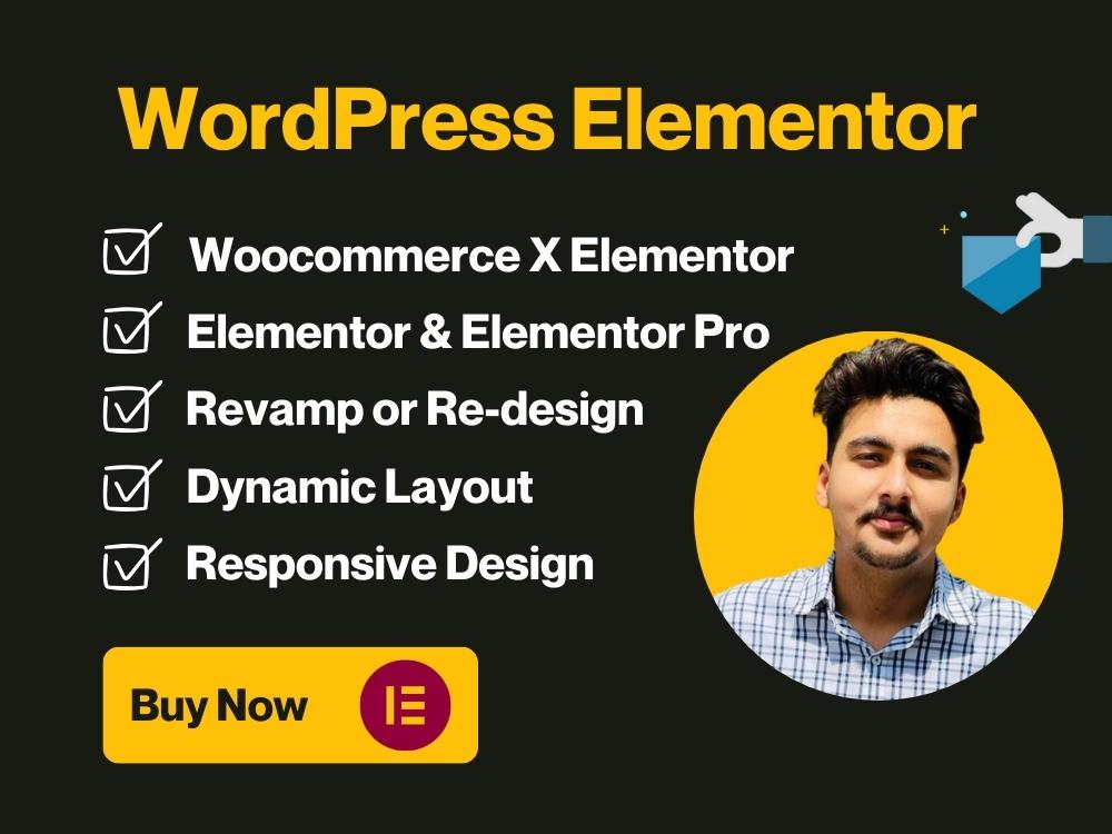 Elementor Pro Elementor Designer Elementor Expert Elementor Woocommerce | Upwork