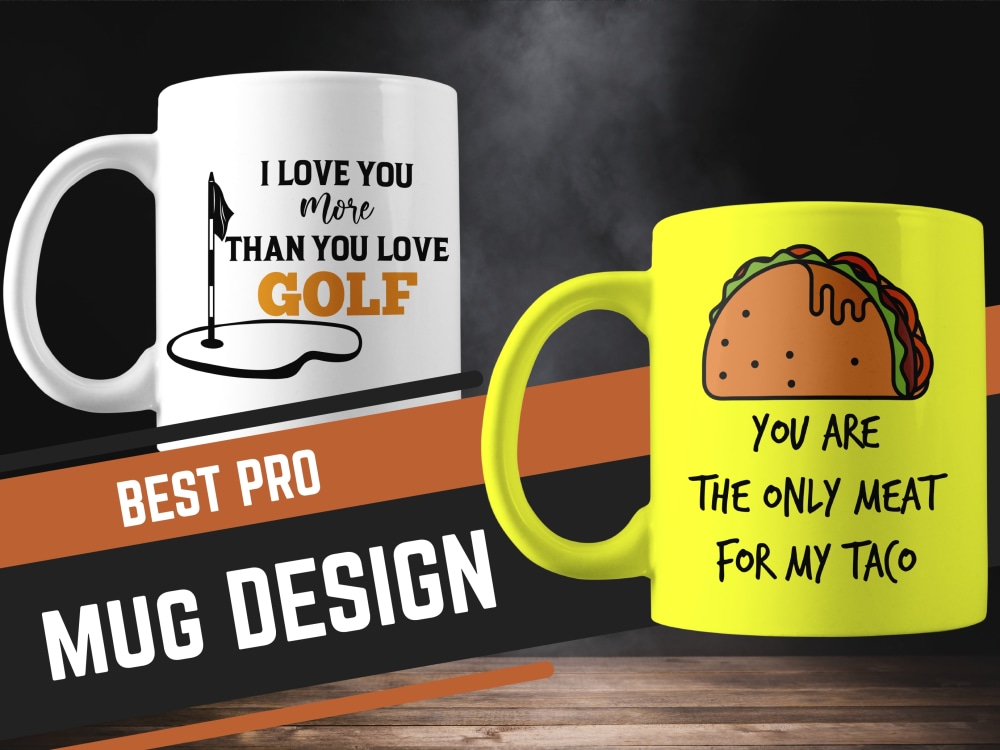 A professional coffee mug or cup design | Upwork