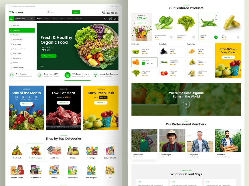 UX/UI design of E-commerce website in Figma | Upwork
