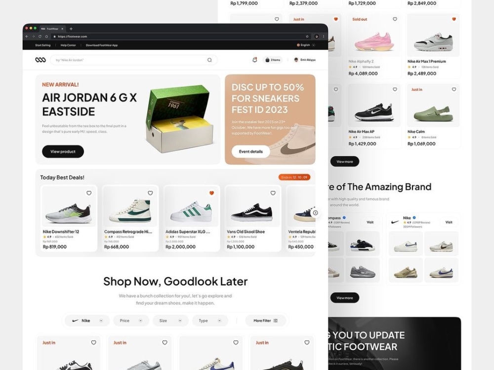 UX/UI design of E-commerce website in Figma | Upwork
