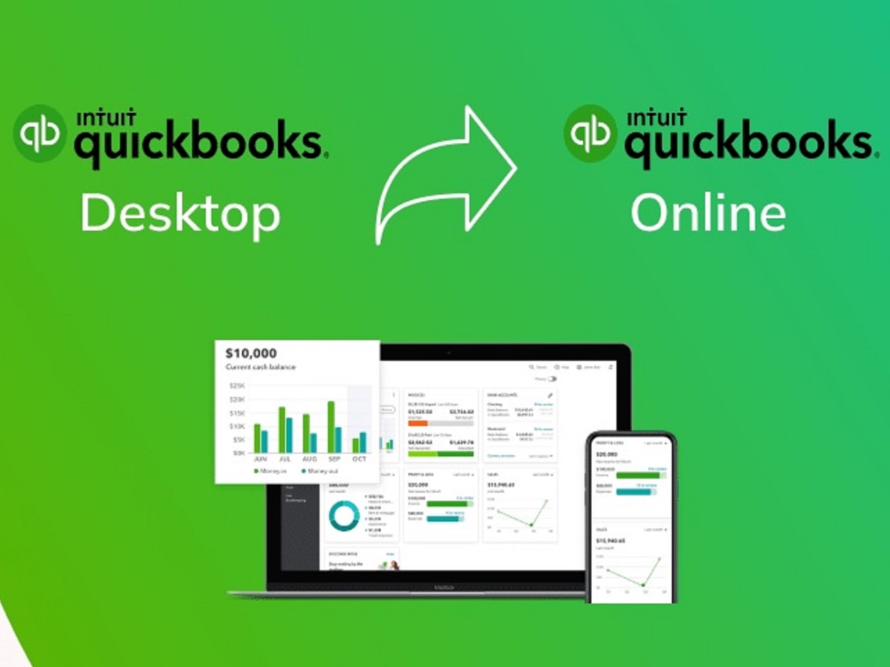 Conversion of QuickBooks desktop to QuickBooks Online or QBO to QB ...
