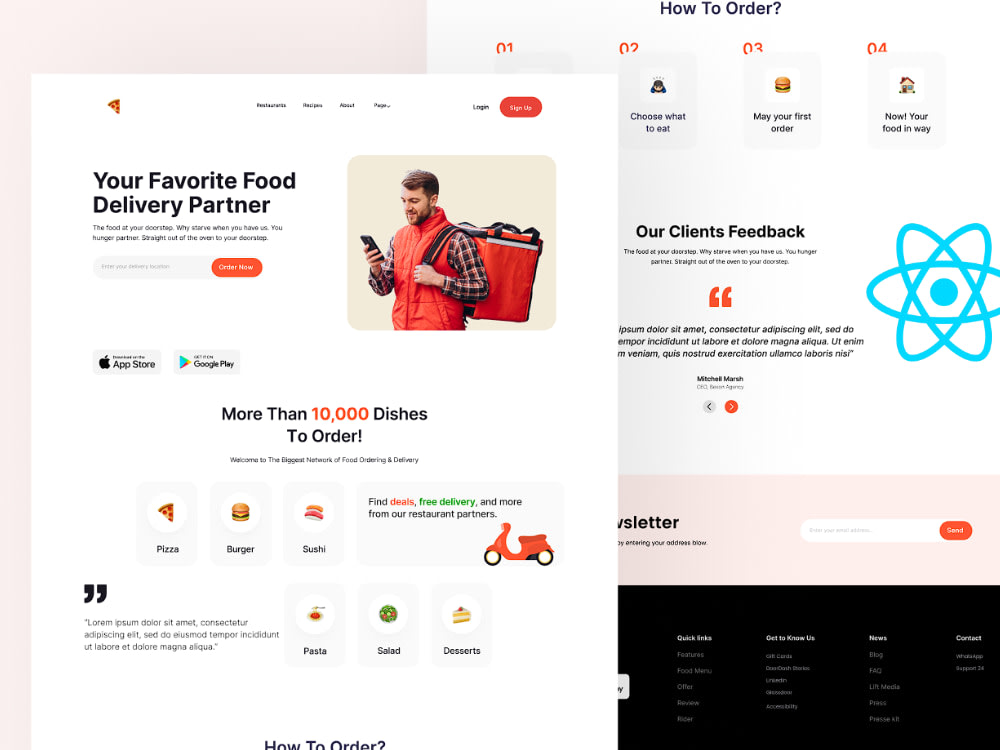 Convert PSD to HTML, figma to HTML, figma to react | Upwork