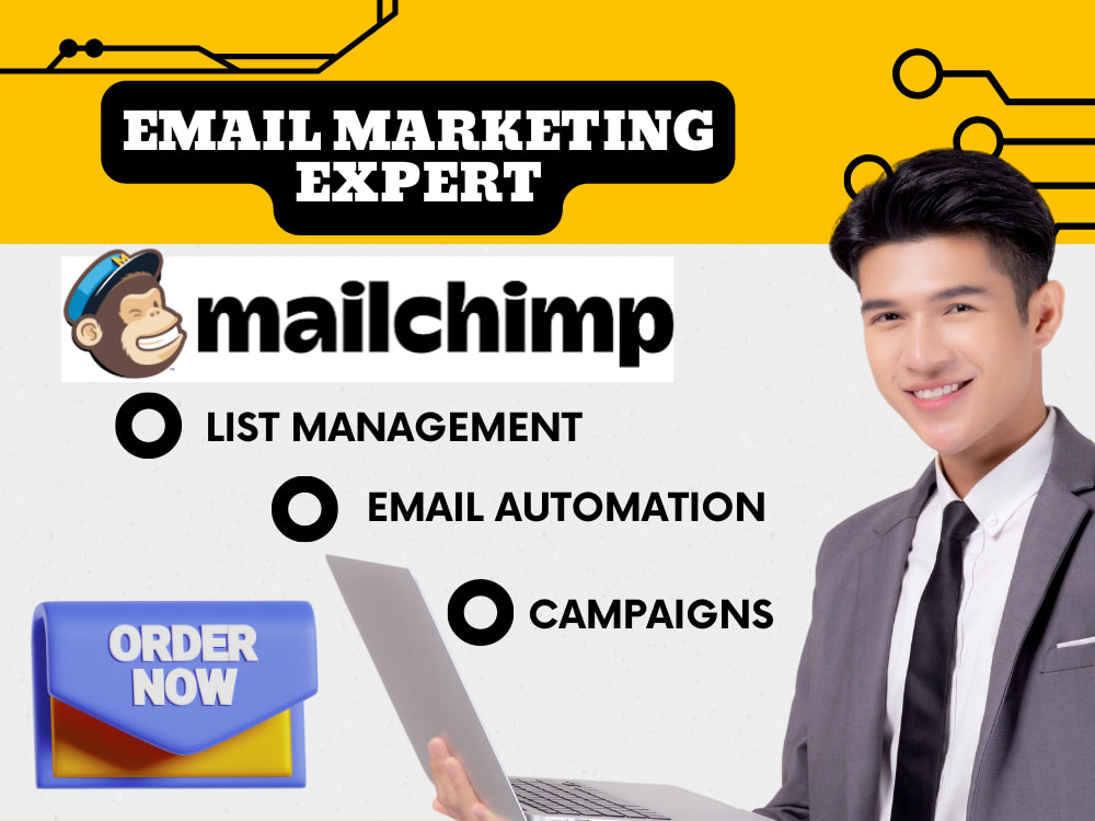 Mailchimp email campaign, newsletter template design & workflow automation | Upwork