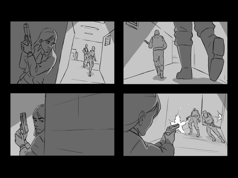 A cartoon storyboard for your animation | Upwork