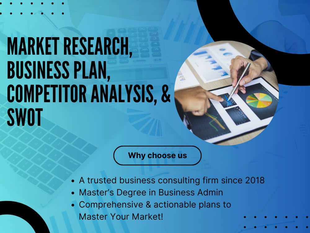 In-Depth Market Research, Business plan, Competitor Analysis, & SWOT ...