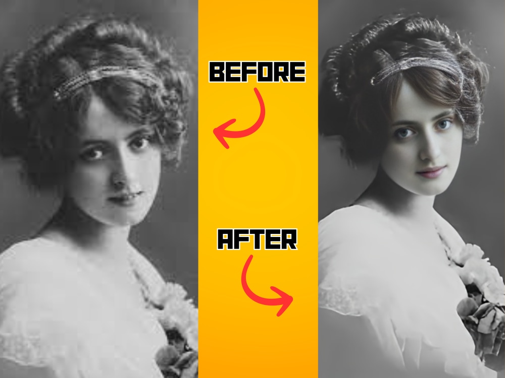 Damage Photo Restoration, Repair Photo & low to High resolution. | Upwork