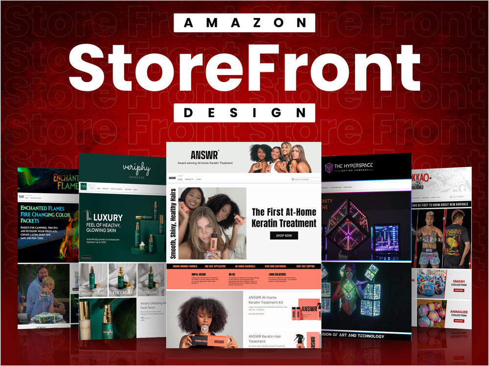 Eye-catching & engaging Amazon Storefront for your Amazon Brand Store ...