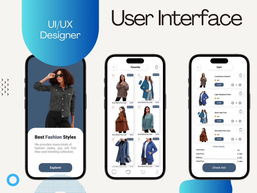Figma UI/UX Mobile app,web,ios, designs. | Upwork