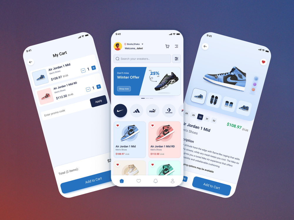 UI UX design for mobile app in figma, for ios or android | Upwork