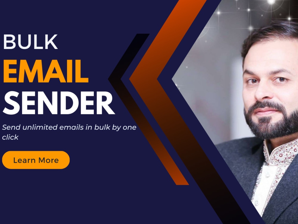 Bulk Email Sender Python Software Upwork