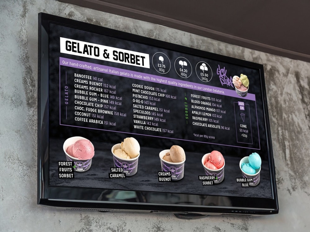 A Professional Digital Restaurant Menu Screen | Upwork