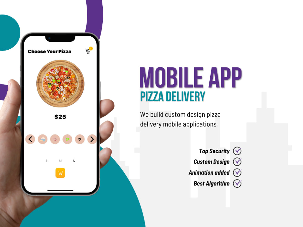Pizza and pizza delivery application | Upwork