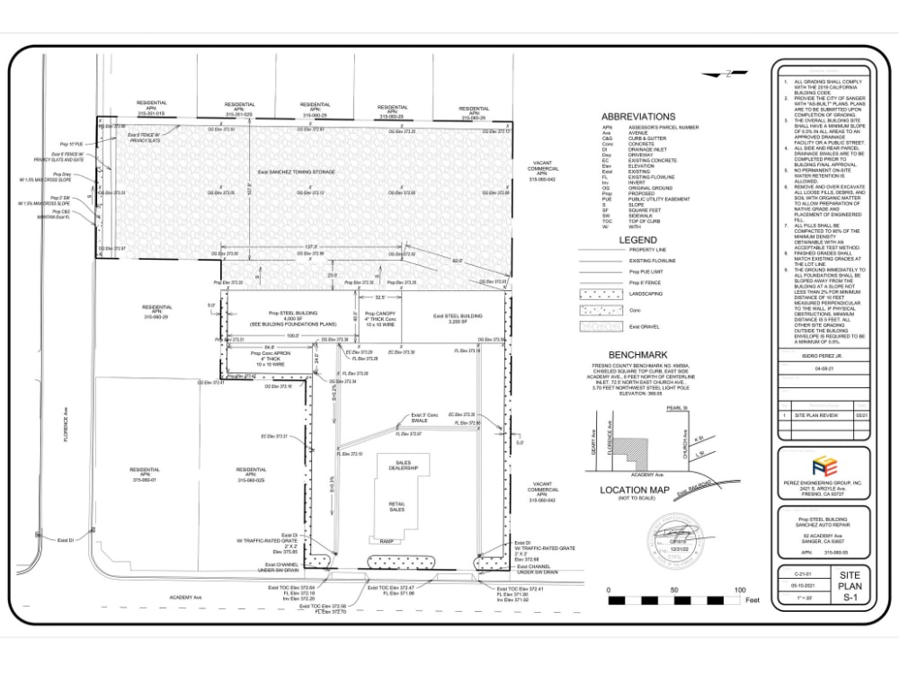 Your site plan plot plan drawings for city permit in Autocad | Upwork