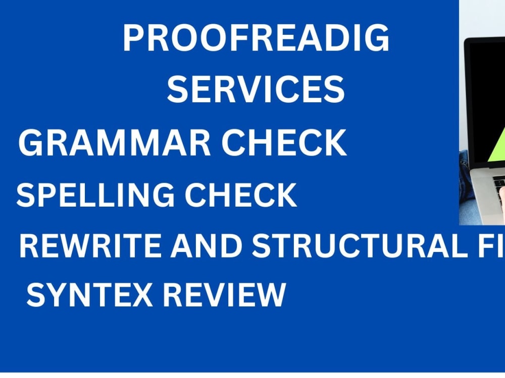 Proofreading and Editing Quickly and Professionally with 100% accuracy. | Upwork