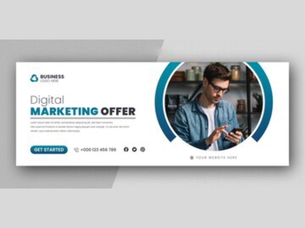 A Modern banner illustration for Website | Mobile app | Social Media ...