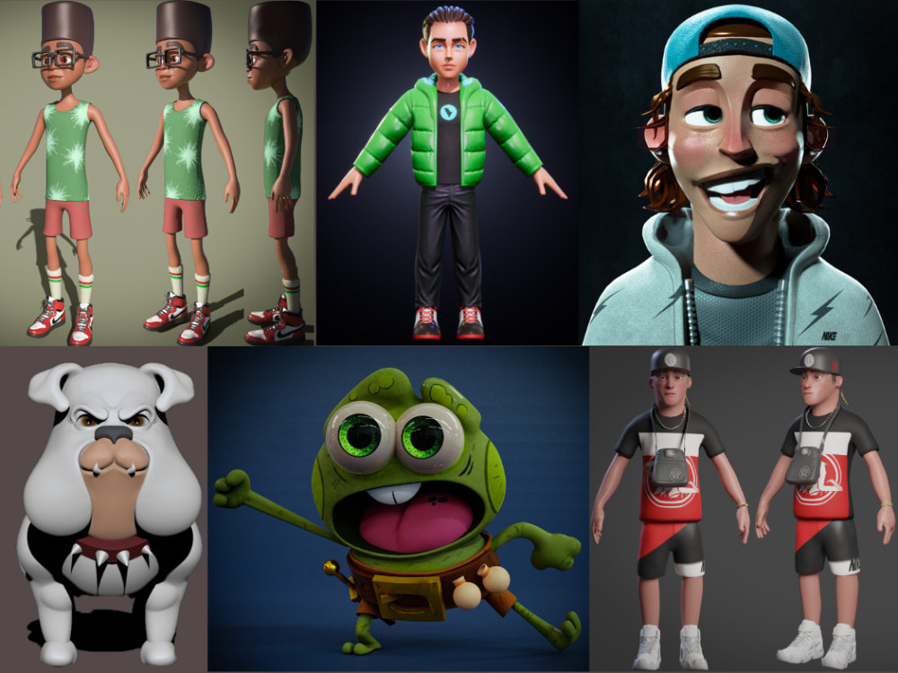 3D Character | Design | Modelling | Upwork