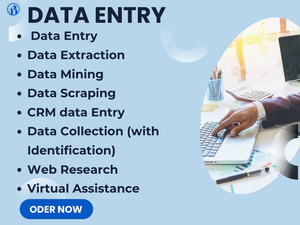 Perfect Data Entry with CRM Valid identification | Upwork