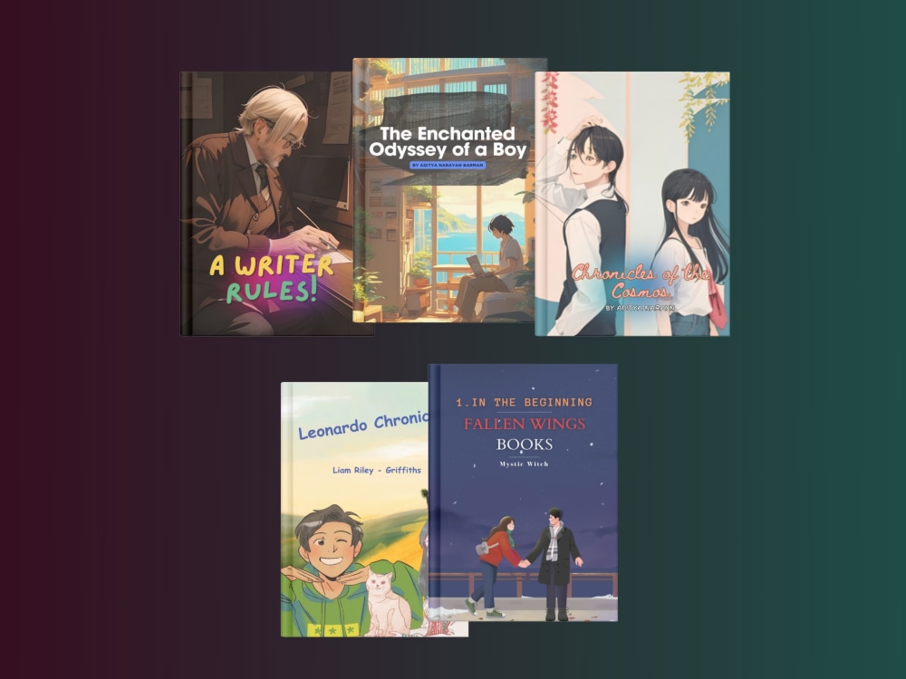 A Professional Anime Book Cover design. | Upwork