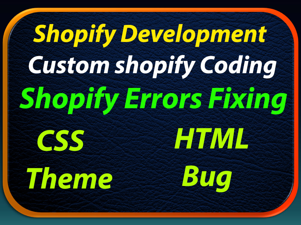 Shopify bug fix, Shopify developer, coder, and Shopify theme ... Shopify bug fix, Shopify developer, coder, and Shopify theme ...