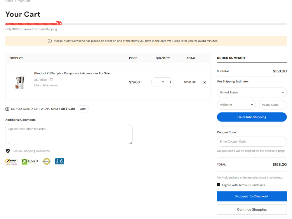 E-commerce with Vuejs 3 | Upwork