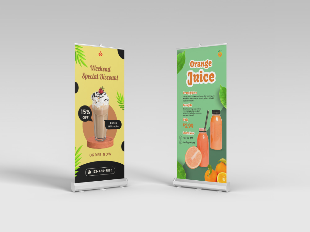 A signage design for product advertising | Upwork
