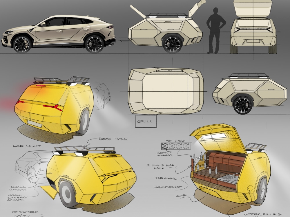An industrial or automotive design project successfully done | Upwork