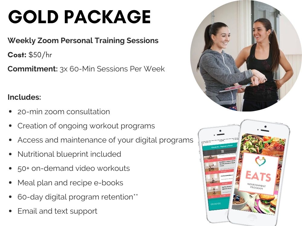 60-minute Zoom Personal Training Sessions & Digital Programs | Upwork